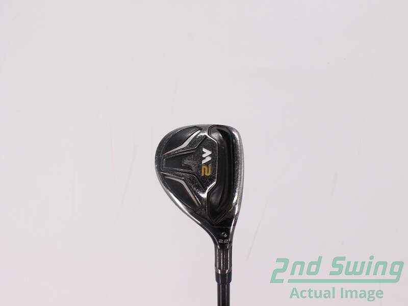 Used TaylorMade 2016 M2 Hybrid 4 Hybrid 22° TM M2 Reax Graphite Regular Right Handed 40.25in ...